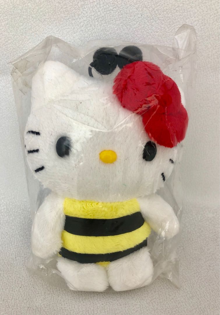 Authentic Nakajima USA Hello Kitty Bumble Bee Plush, Hobbies & Toys ...