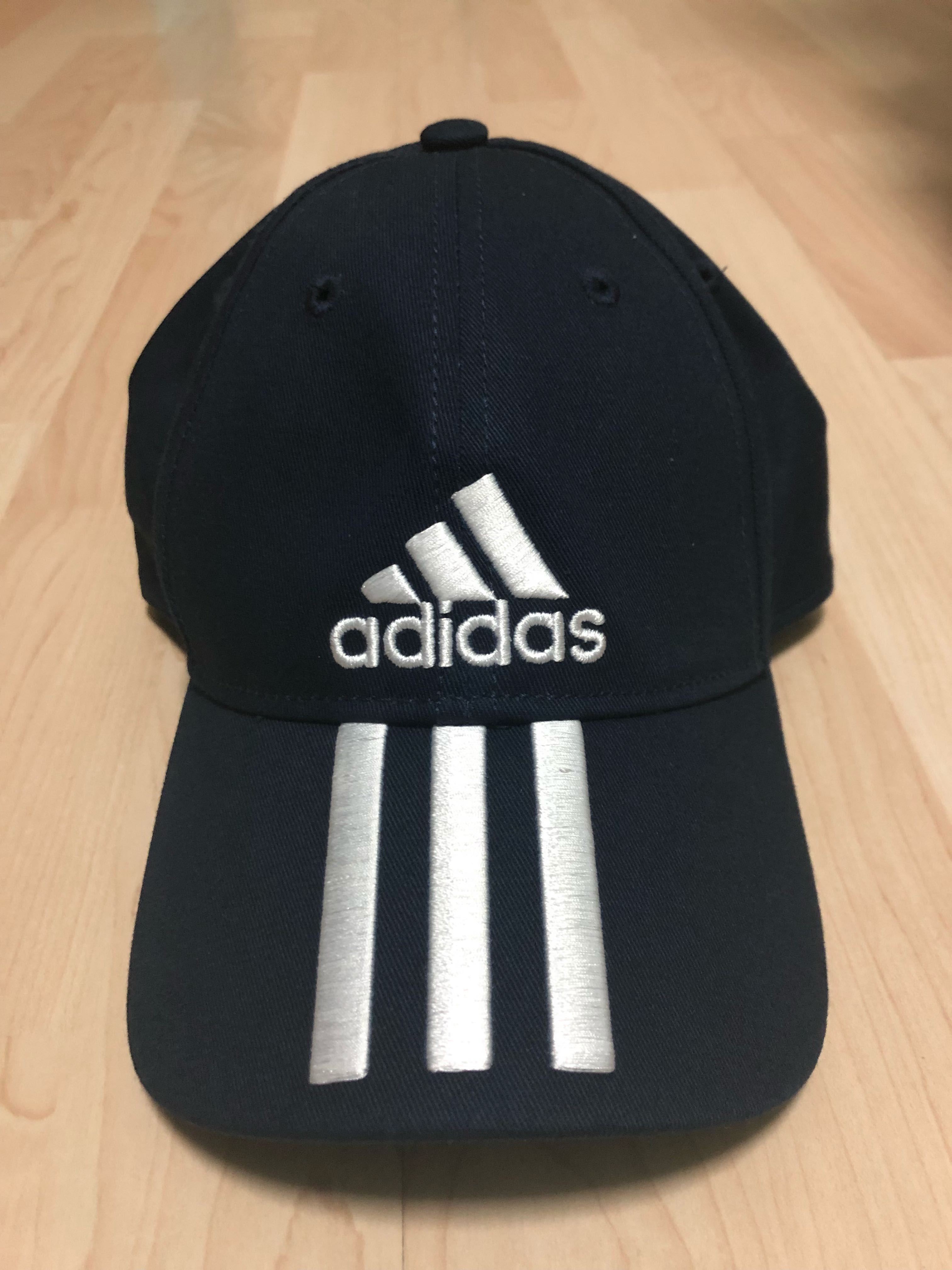 Authentic six-panel classic 3-stripes cap, Men's Fashion, Watches ...