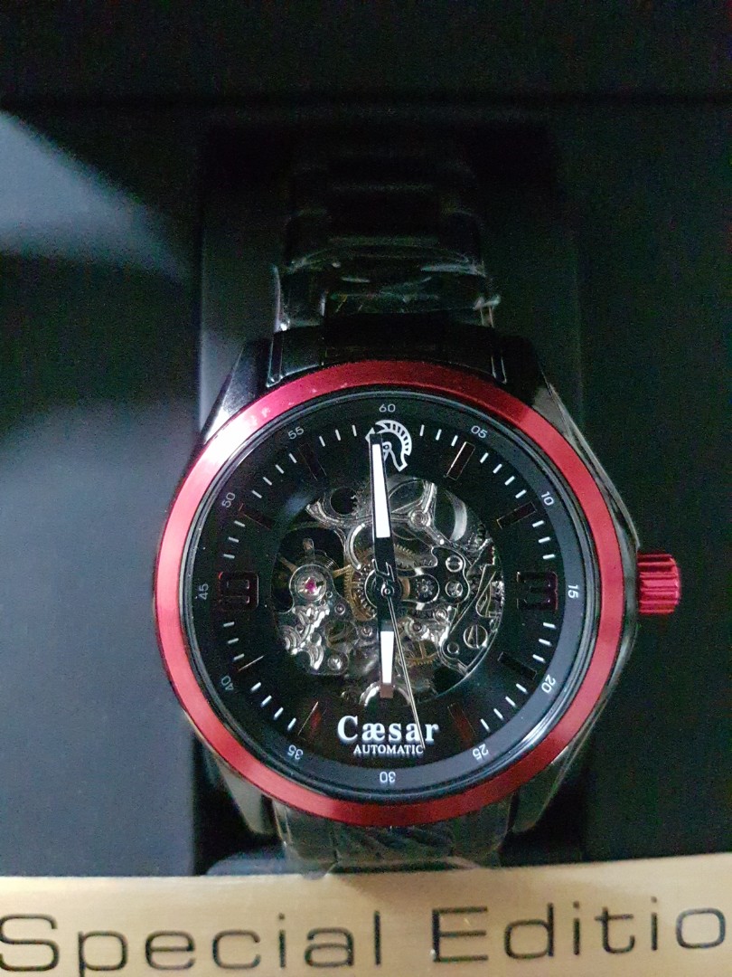 Automatic caesar chain watch, Men's Fashion, Watches on Carousell