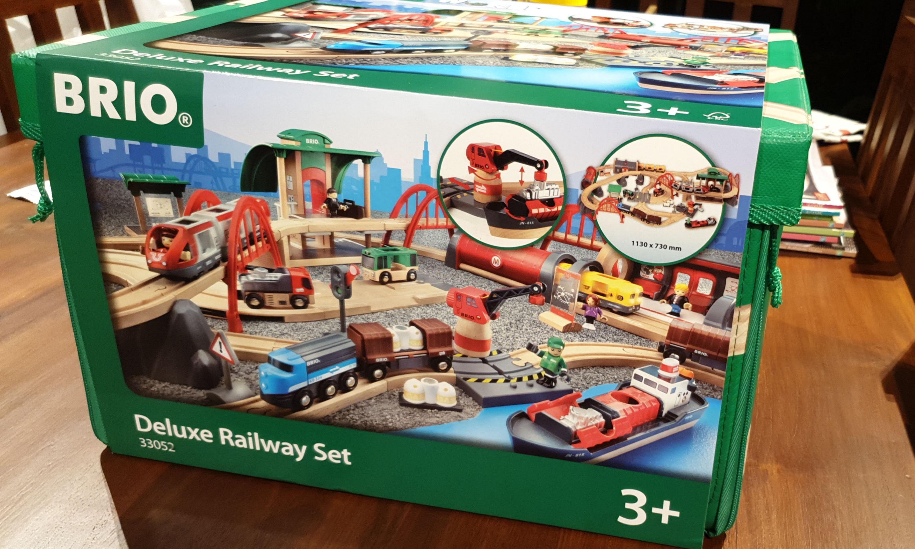BNIB brio deluxe 33052 railway set train set NEW!, Hobbies & Toys, Toys ...