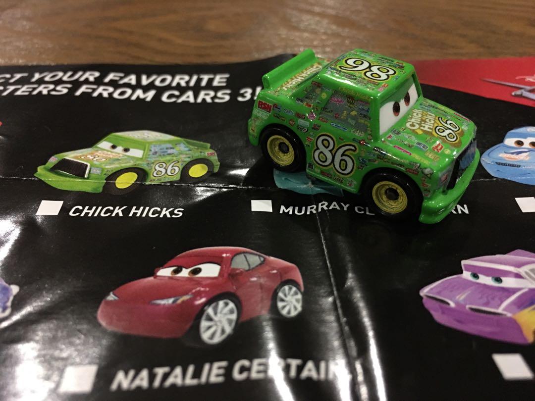Cars 3; CHICK HICKS MINI RACERS, Hobbies & Toys, Toys & Games on Carousell