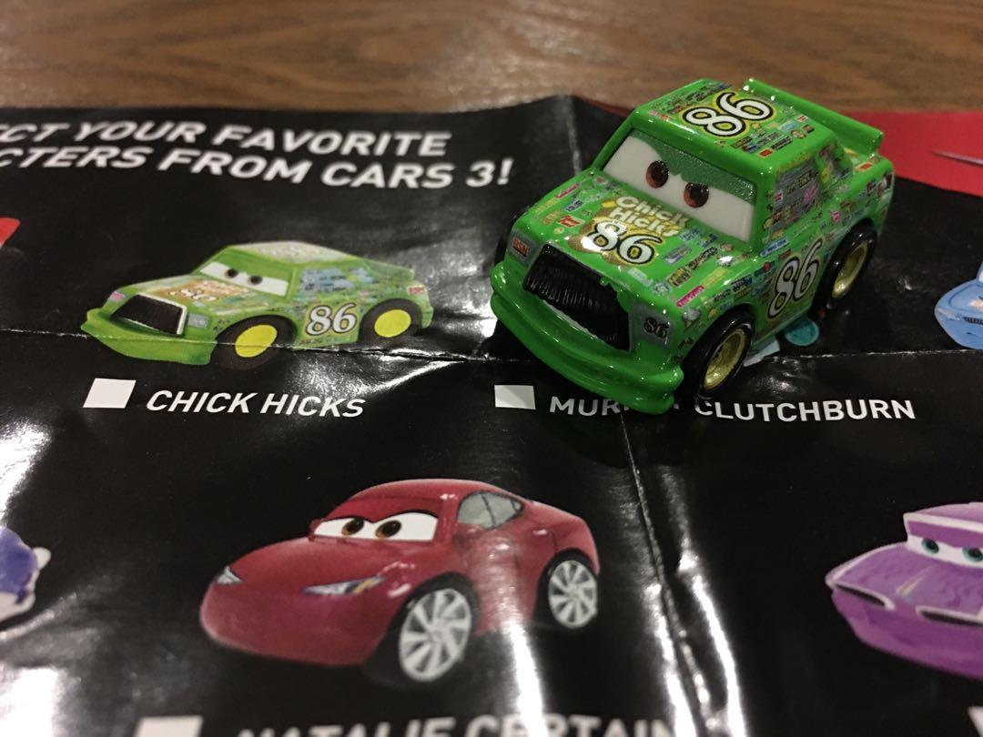 Cars 3; CHICK HICKS MINI RACERS, Hobbies & Toys, Toys & Games on Carousell