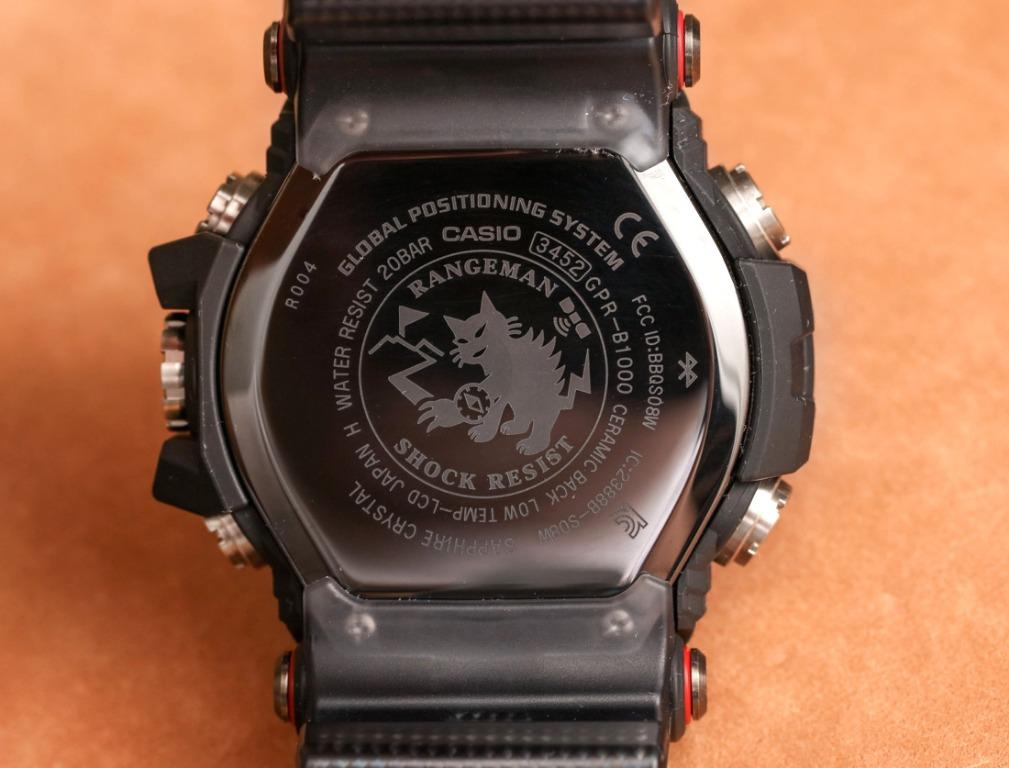 Casio RANGEMAN GPR-B1000-1B G-Shock Men Digital Sporty BLUETOOTH Design ...