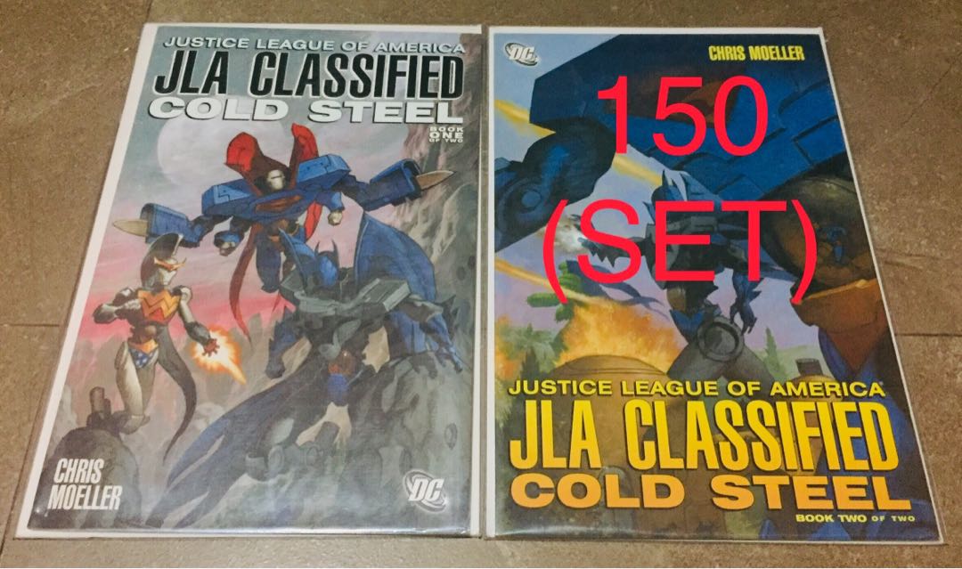 DC JLA CLASSIFIED COLD STEEL (set), Hobbies & Toys, Books & Magazines ...