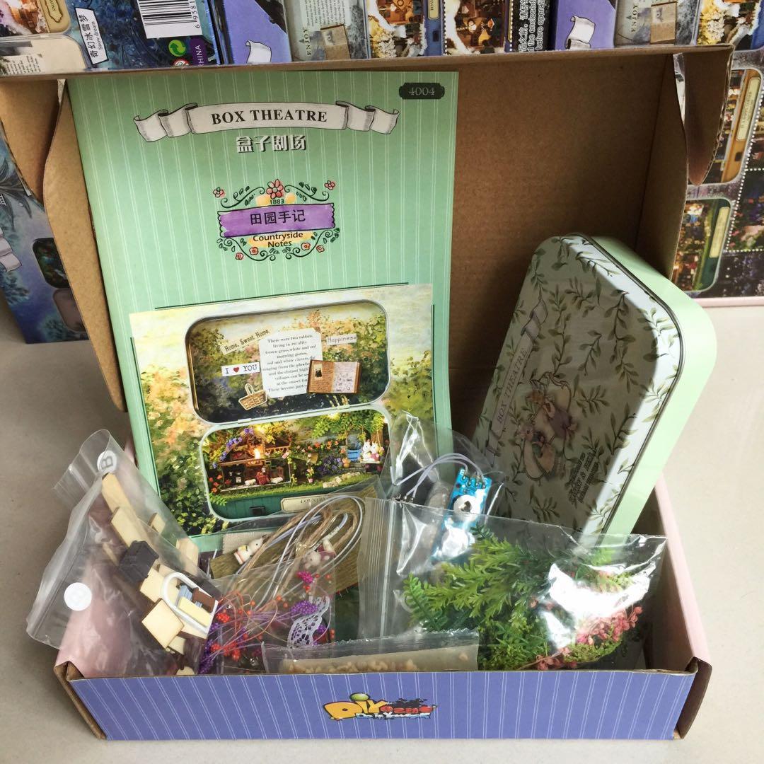 DIY Mini House Theatre Box, Hobbies & Toys, Stationery & Craft ...