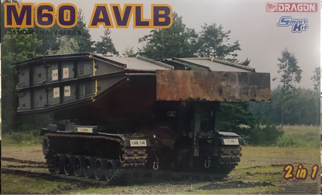Dragon 1/35 M60 AVLB model kit, Hobbies & Toys, Toys & Games on Carousell