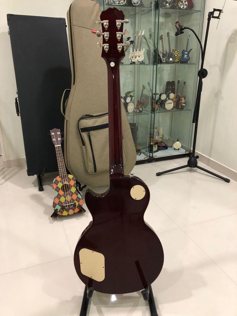 Epiphone Les Paul Standard Gold Top, Hobbies & Toys, Music & Media ...