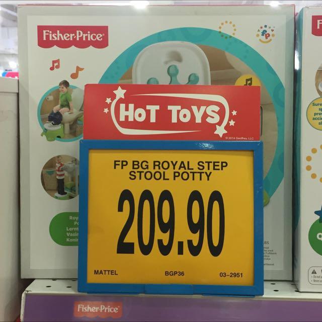 Fisher Price Step stool Potty, Babies & Kids, Baby Nursery & Kids ...