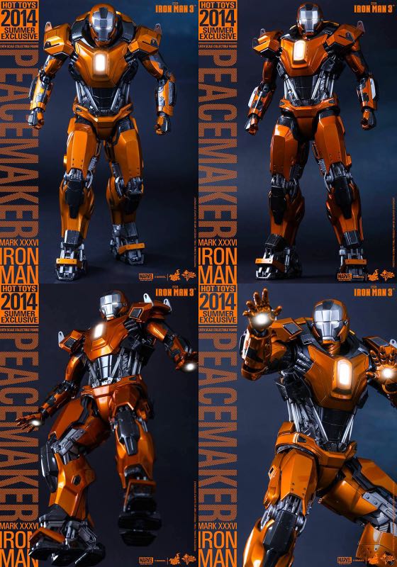 hot toys iron man peace maker, Hobbies & Toys, Toys & Games on Carousell
