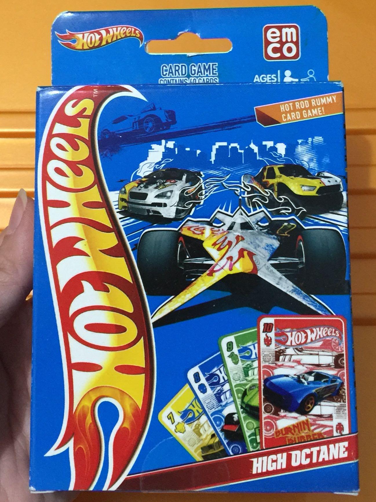 Hot Wheels Emco Card Game Type-A, Toys & Collectibles, Permainan Papan ...