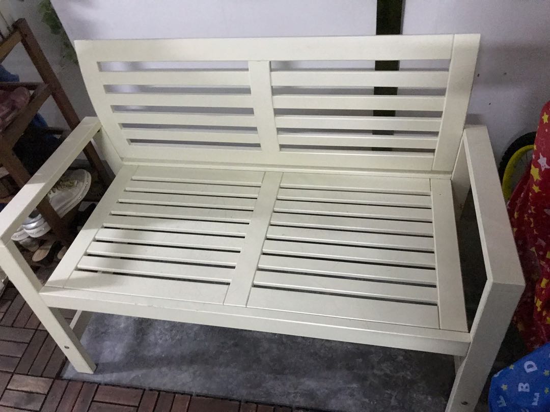 IKEA outdoor bench, Furniture, Tables & Chairs on Carousell