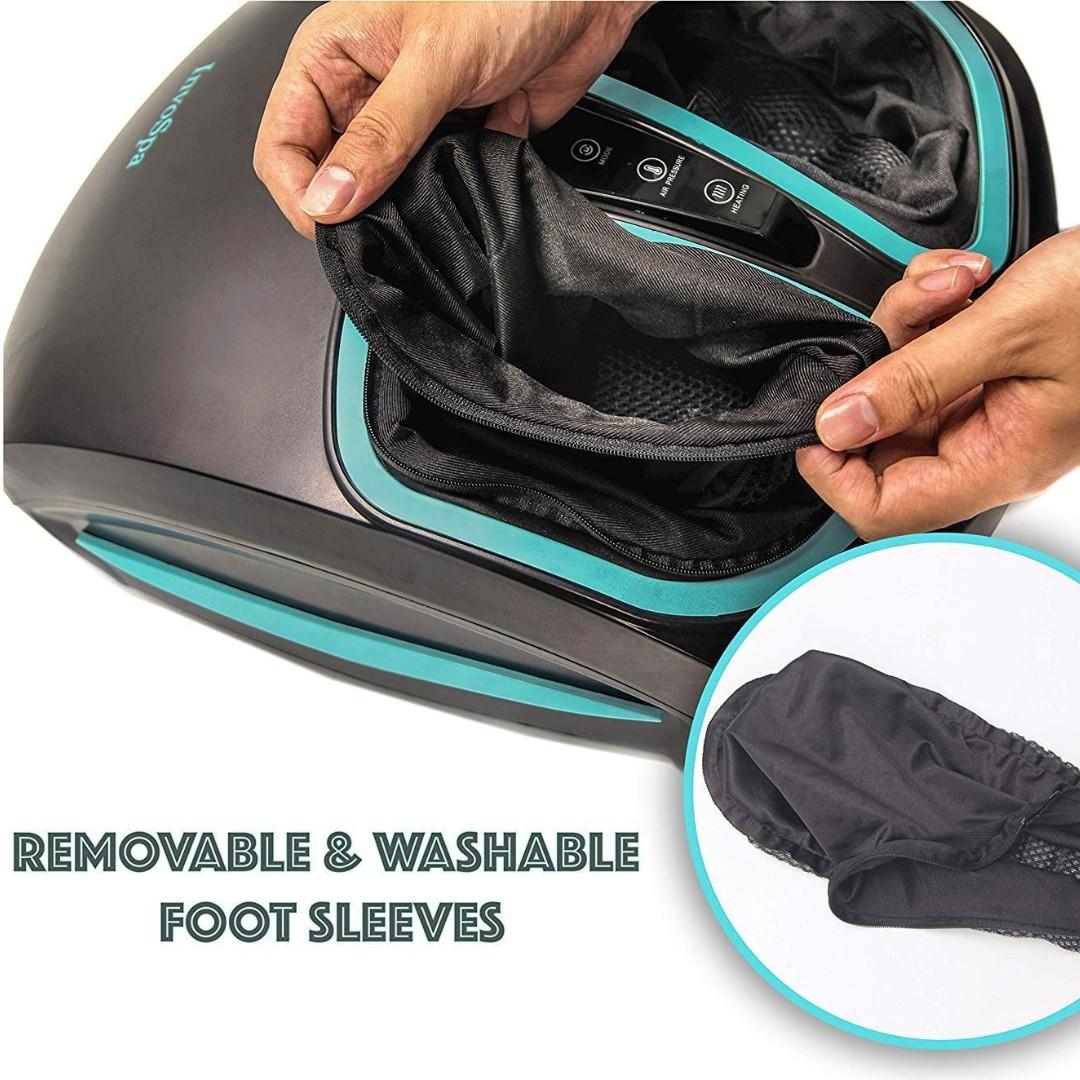 InvoSpa Shiatsu Foot Massager Machine, Health & Nutrition, Massage ...