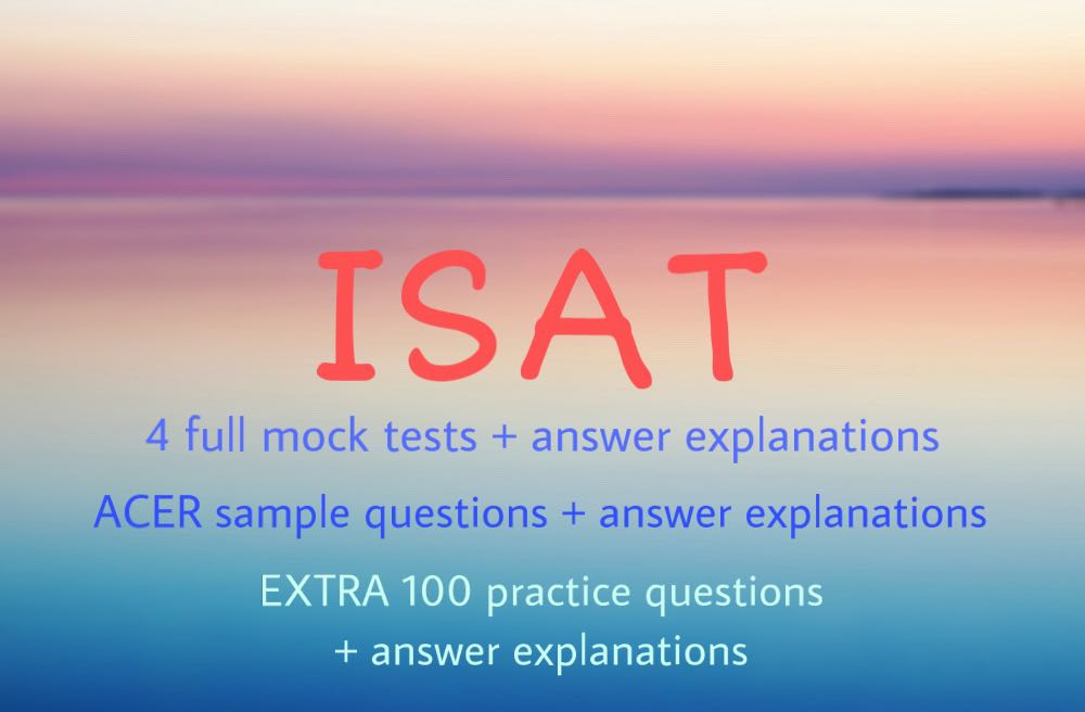 ISAT Preparation Resources: Practice Papers and Explanations ...