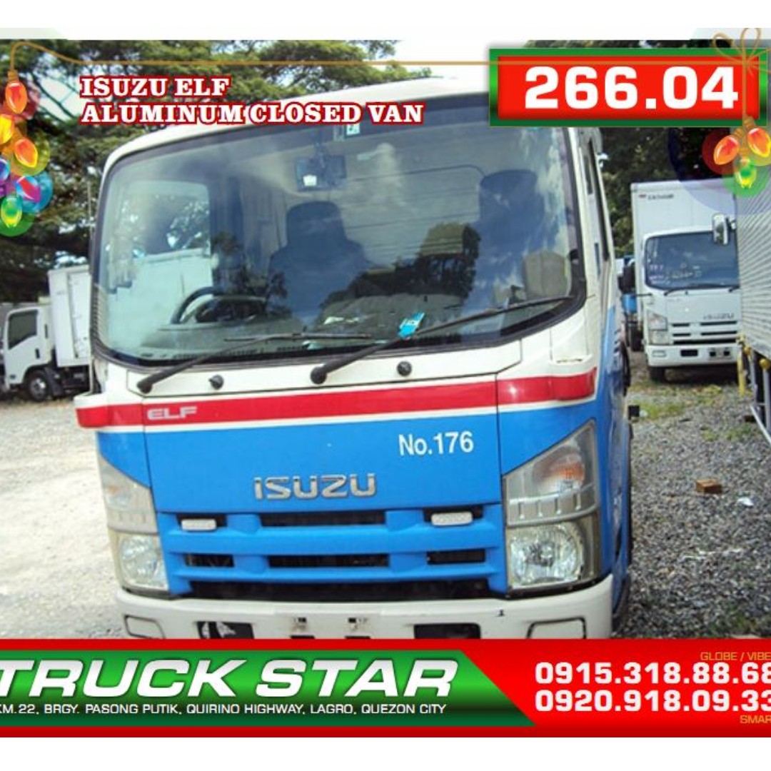 Isuzu Elf Aluminum Closed Van 4JJ1 Engine Truck For Sale, Special ...