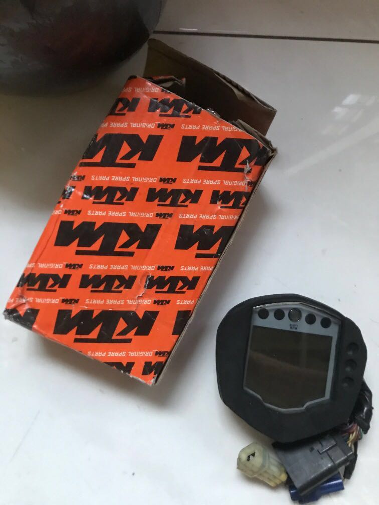 KTM speedometer display authentic, Motorcycles, Motorcycle Accessories ...