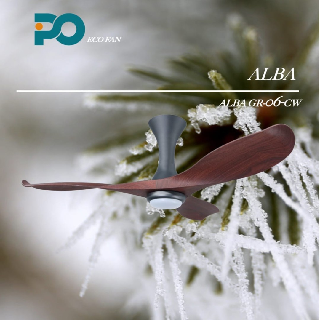*LATEST* PO ECO Ceiling Fan Alba [WiFi Smart Ceiling Fan], Furniture ...