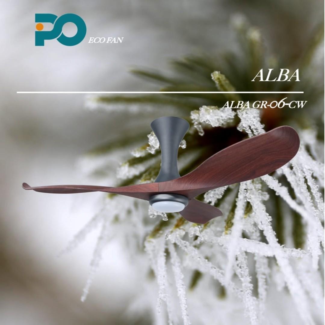 *LATEST* PO ECO Ceiling Fan Alba [WiFi Smart Ceiling Fan], Furniture ...