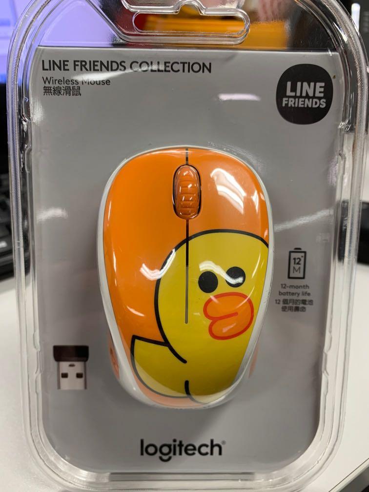 Logitech wireless mouse line friends, Computers & Tech, Parts ...