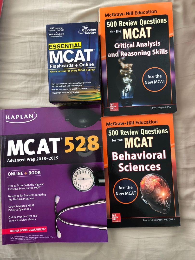 MCAT study materials, Hobbies & Toys, Books & Magazines, Assessment ...