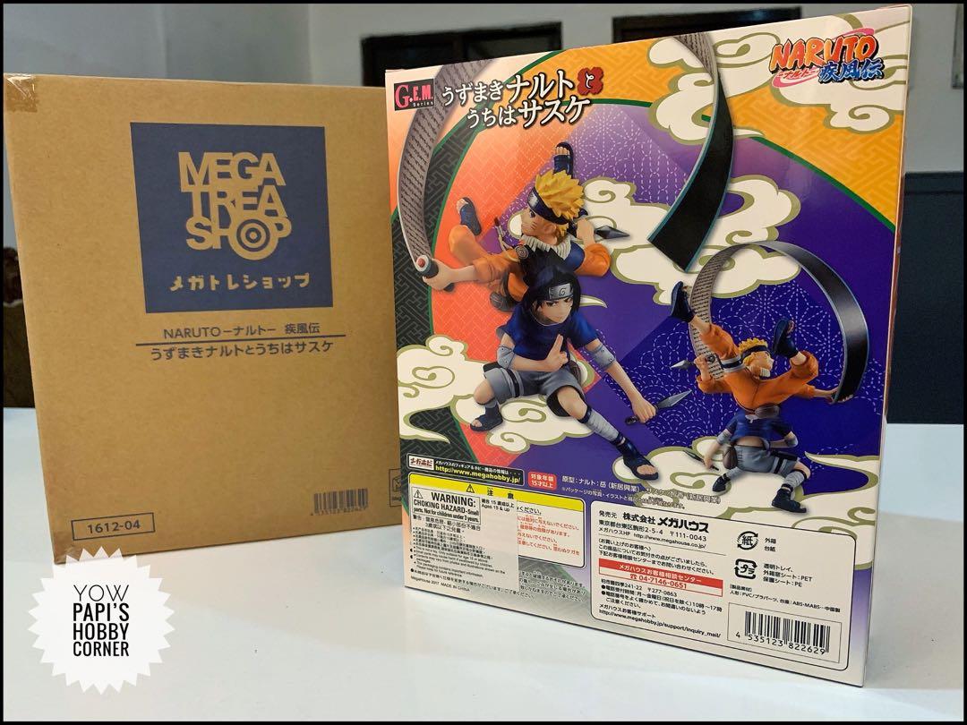 MEGAHOUSE GEM REMIX NARUTO AND SASUKE, Hobbies & Toys, Toys & Games on ...
