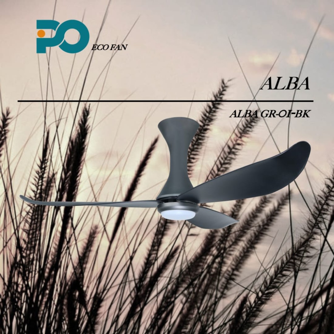 Free wifi New PO ECO CEILING FAN ALBA Series -osram led light kit ...