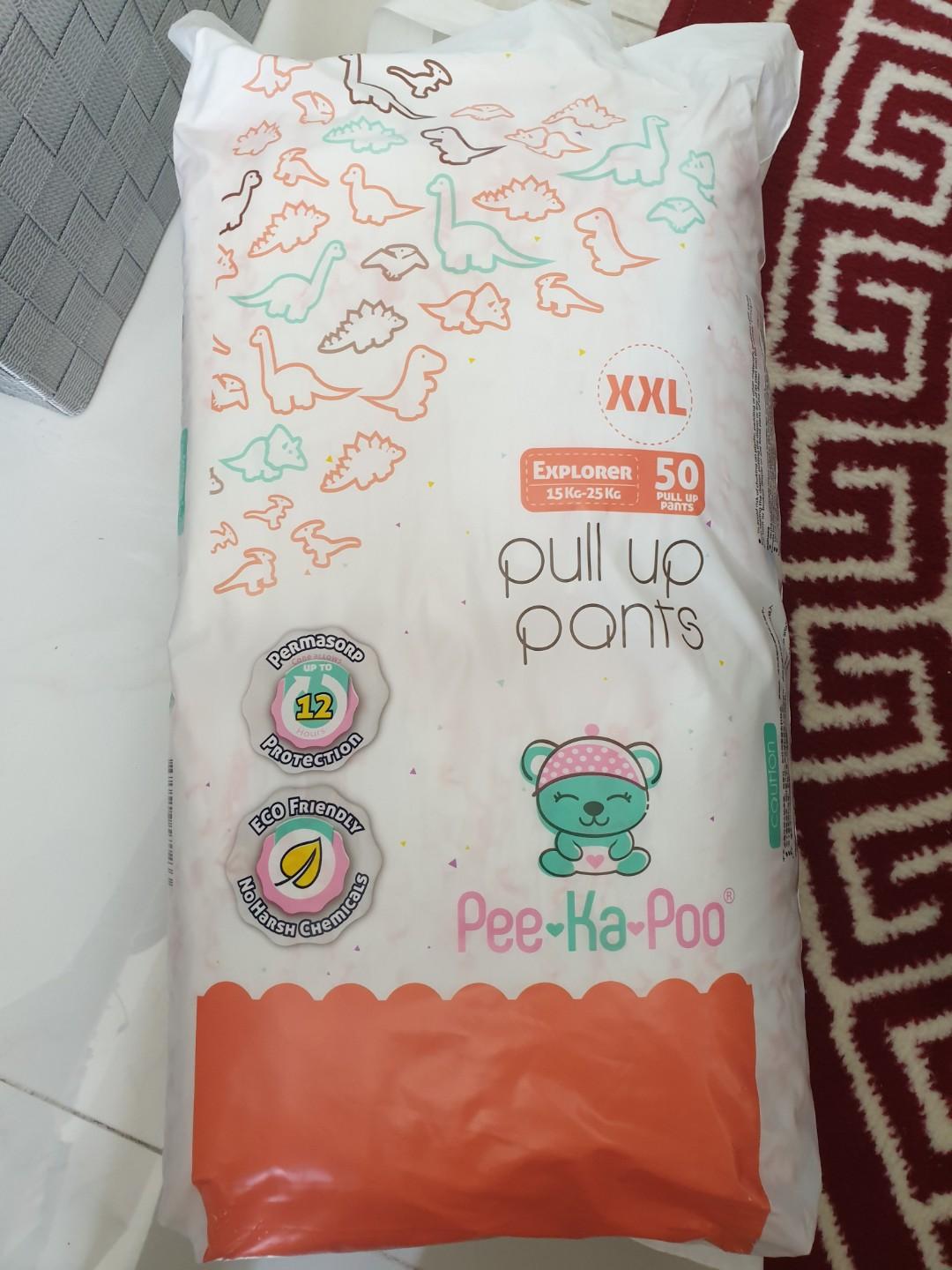 Pee-Ka-Poo Pull Up Pants, Babies & Kids, Bathing & Changing, Diapers ...