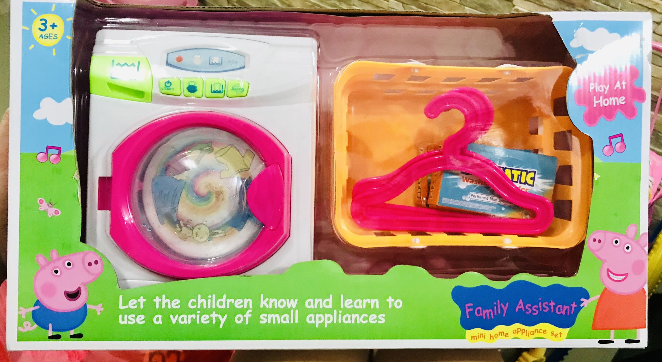 Peppa Pig Washing Machine, Hobbies & Toys, Toys & Games on Carousell
