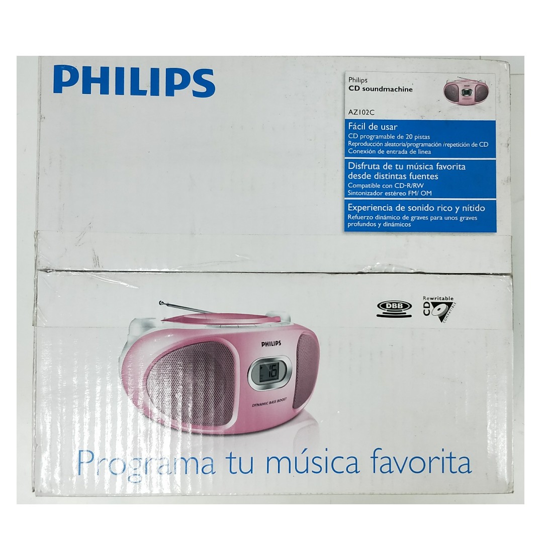 Philips CD SoundMachine AZ102C, Electronics, Audio on Carousell