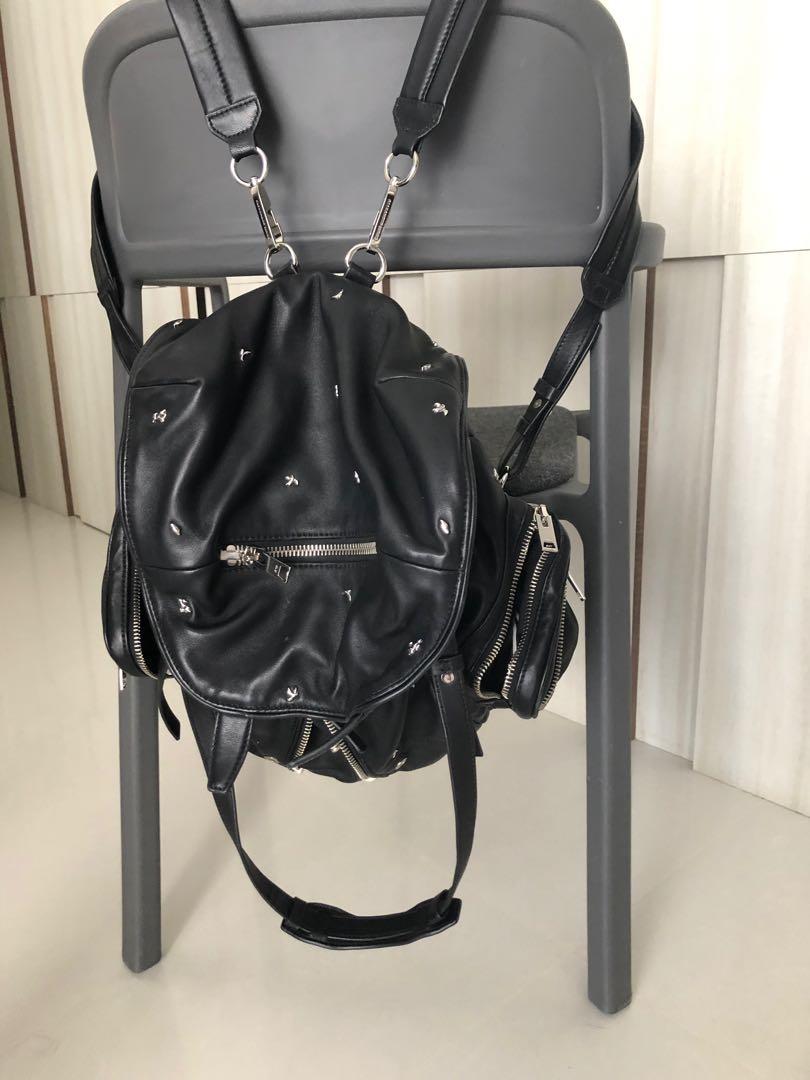 Rare. Alexander Wang Marti with silver roses, Women's Fashion, Bags ...