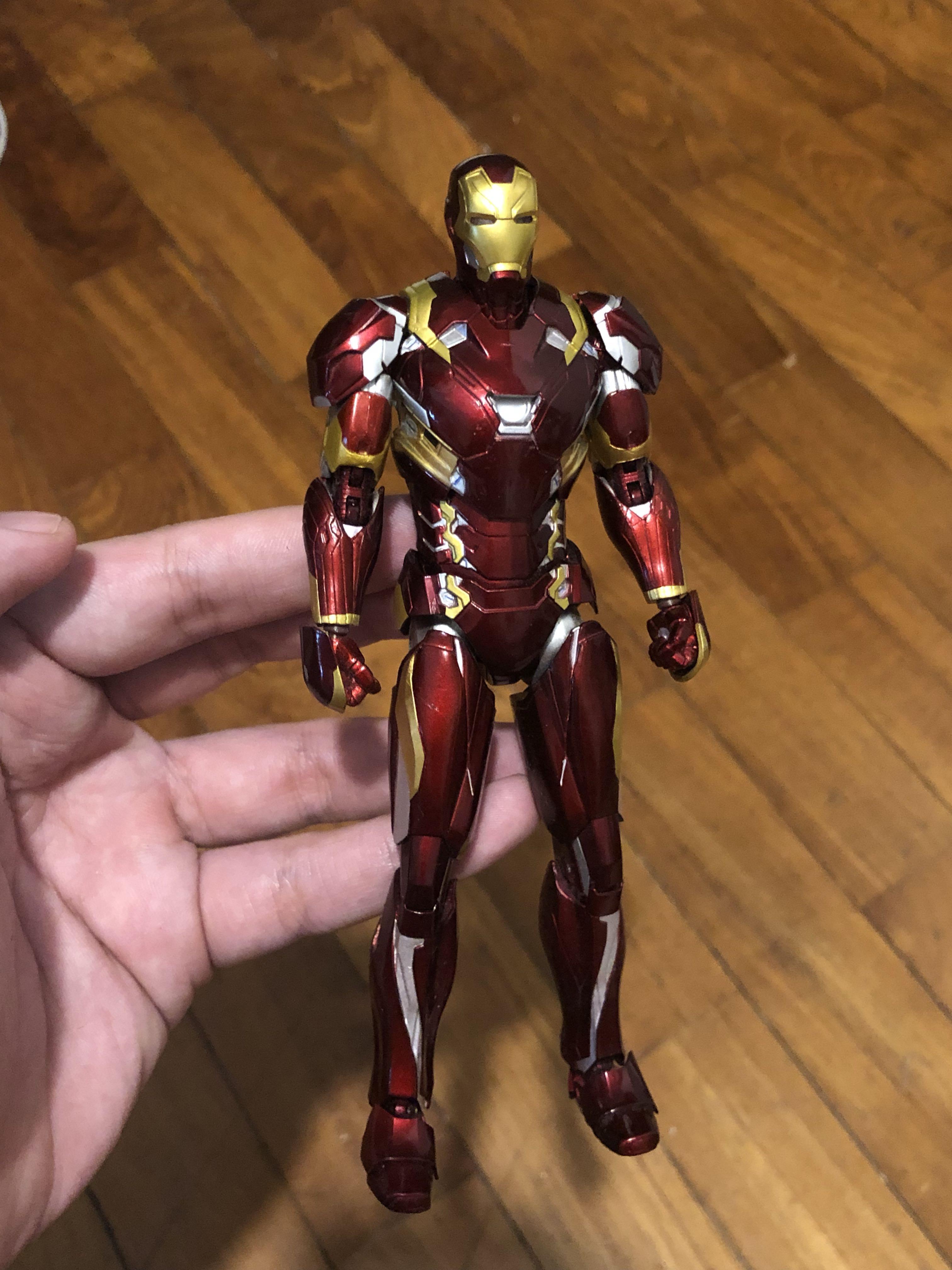 SHF Ironman Mark 46 Figure, Hobbies & Toys, Toys & Games on Carousell