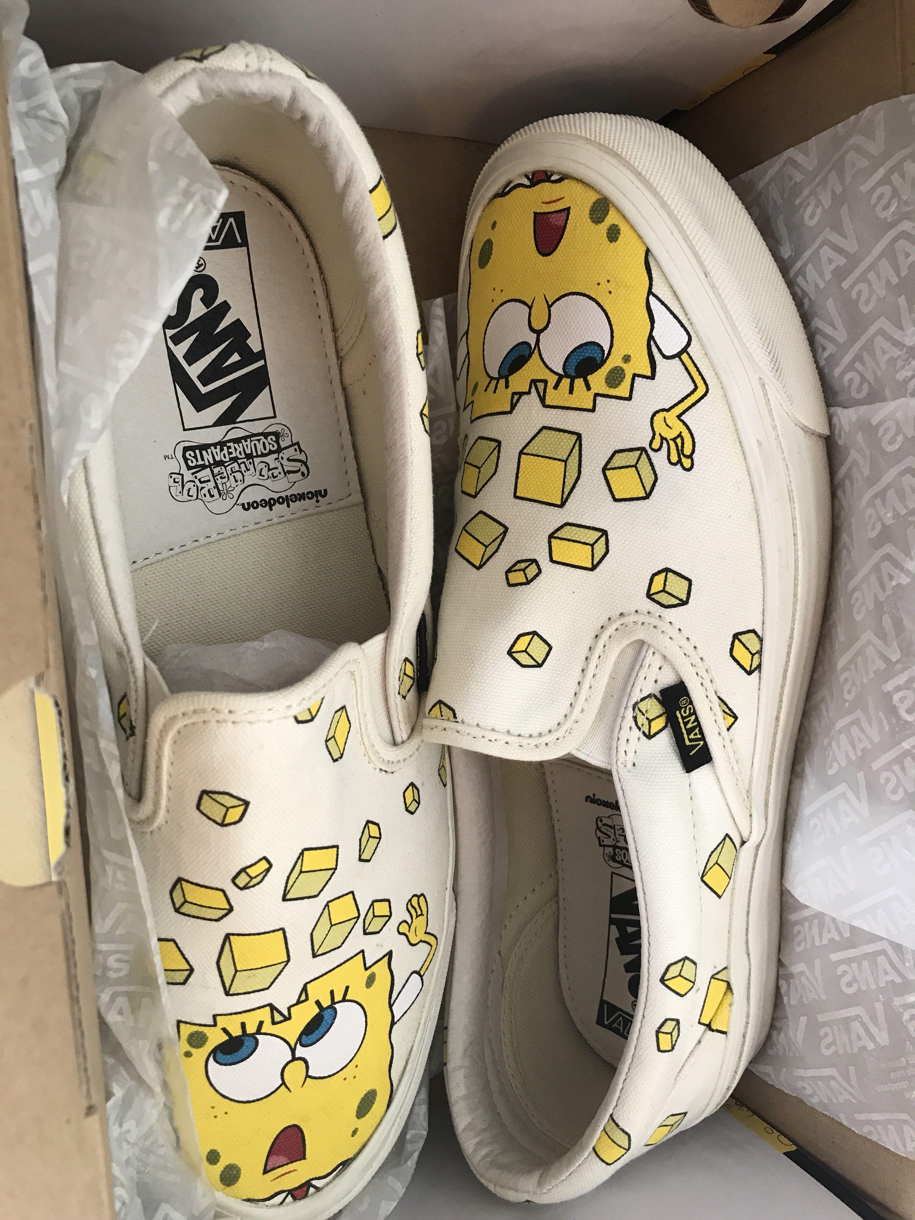 spongebob vans, Women's Fashion, Footwear, Sneakers on Carousell