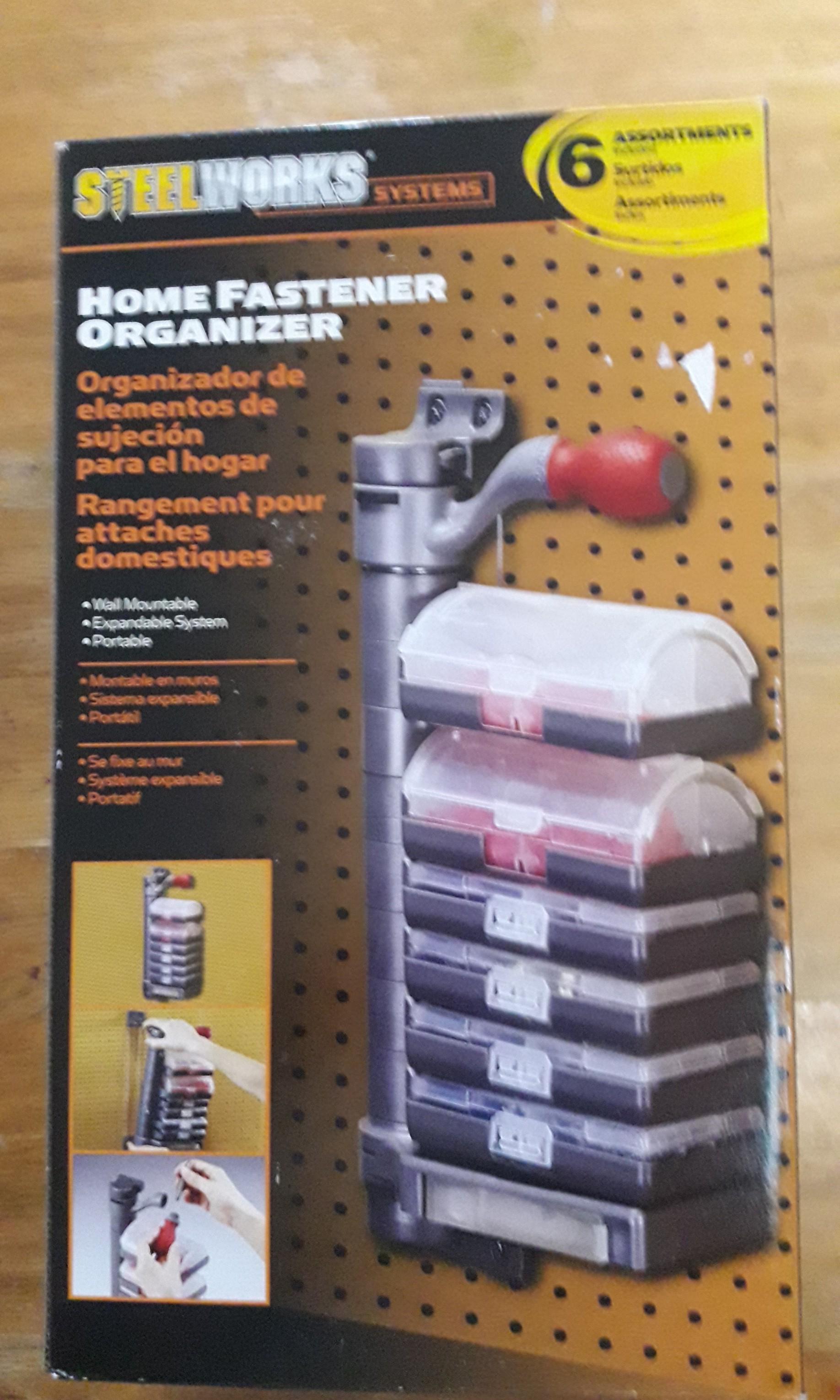 SteelWorks System Home Fastener Organizer, Furniture & Home Living ...