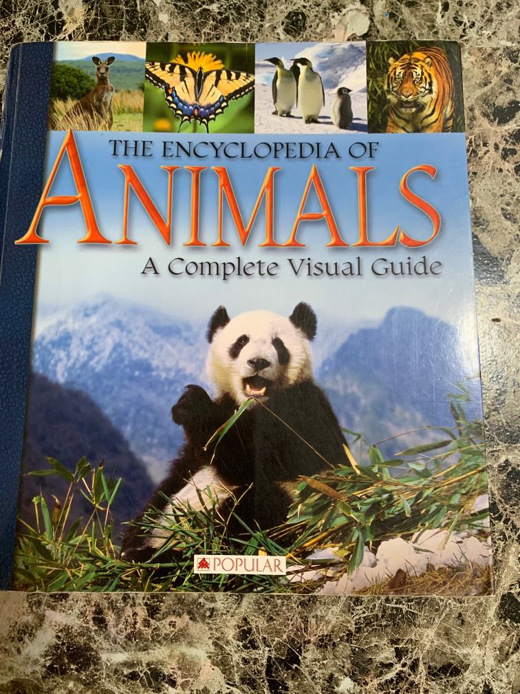 The encyclopedia of animals: a complete visual guide, Hobbies & Toys ...