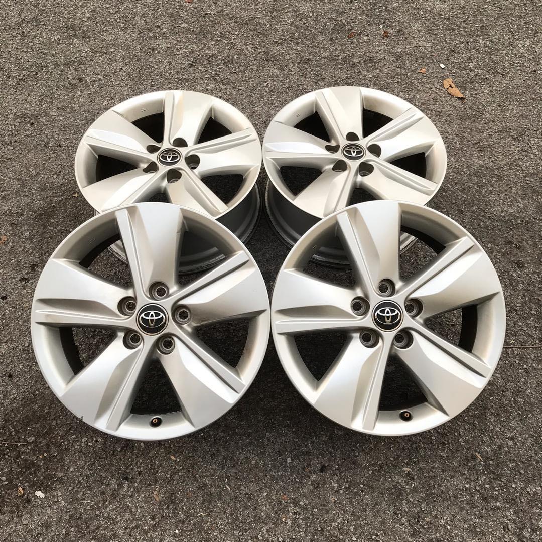 toyota harrier chr 17 inch sports rim, Auto Accessories on Carousell