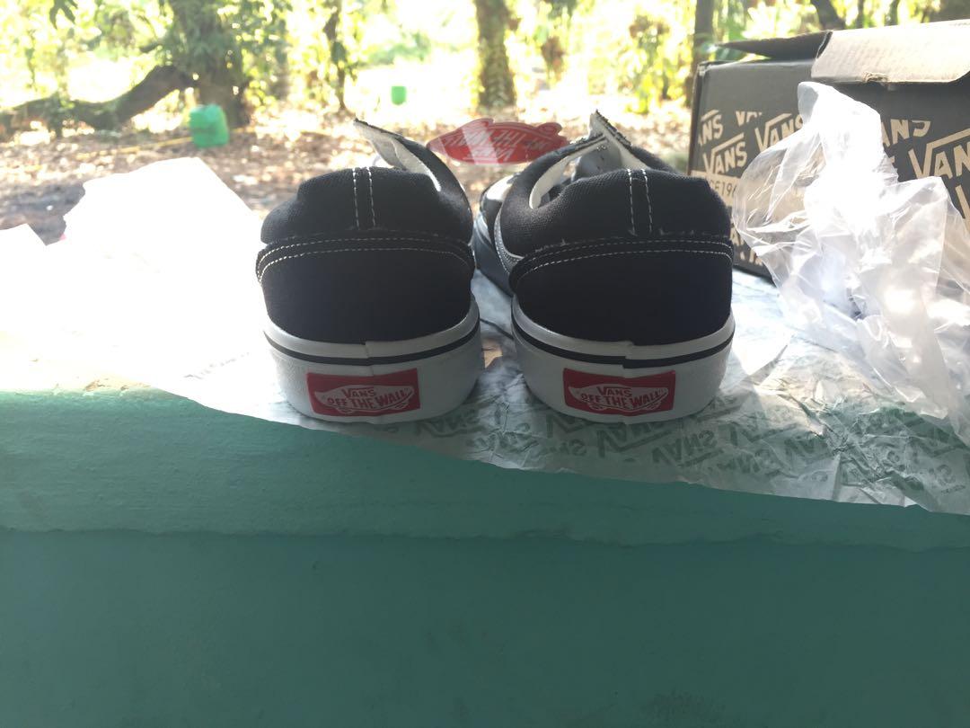 vans old skool classic original(hitam/tapak putih), Men's Fashion ...