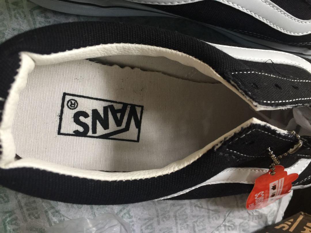 vans old skool classic original(hitam/tapak putih), Men's Fashion ...