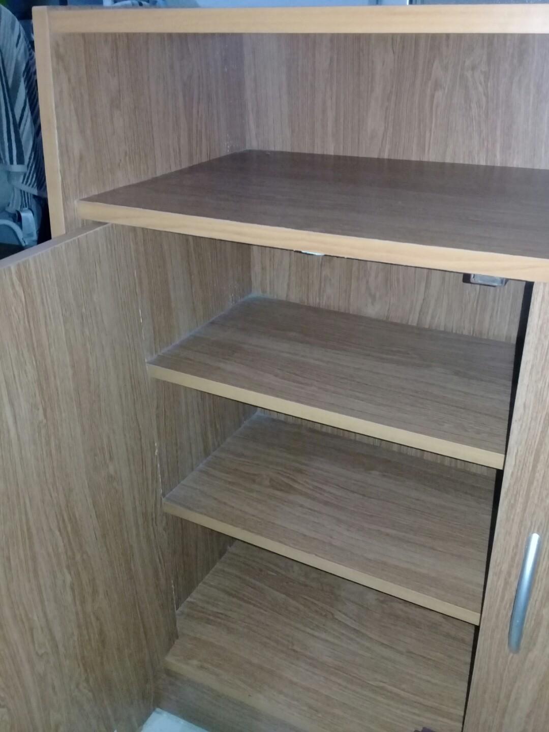 Wooden shoe rack, Furniture & Home Living, Furniture, Shelves, Cabinets ...