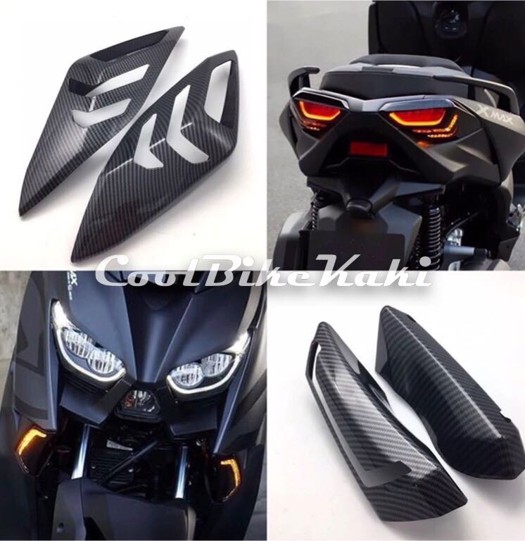 Yamaha XMAX Front Rear Turn Signal Light Cover, Motorcycles, Motorcycle ...