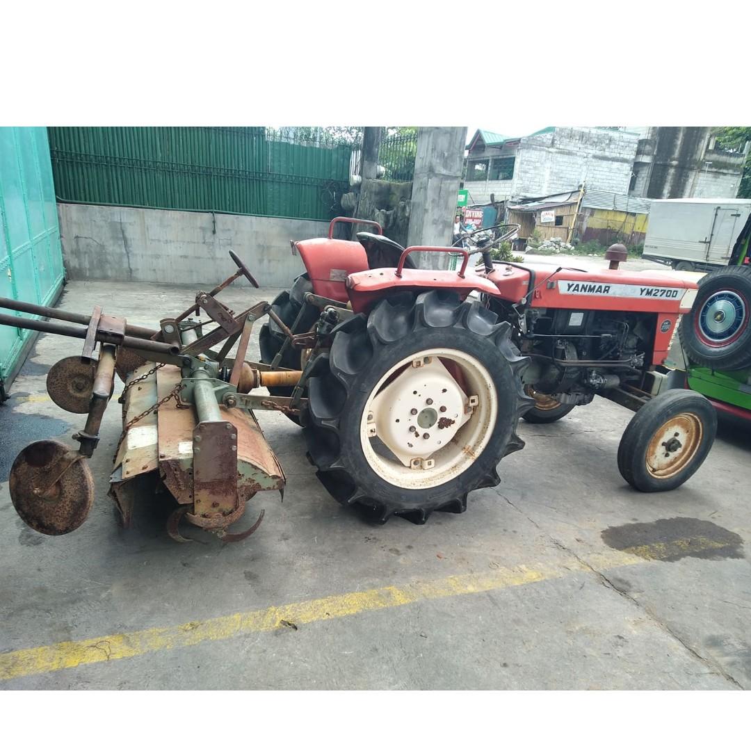 yanmar ym2700 tractor and shibaura tractor kubota harvester yanmar ...