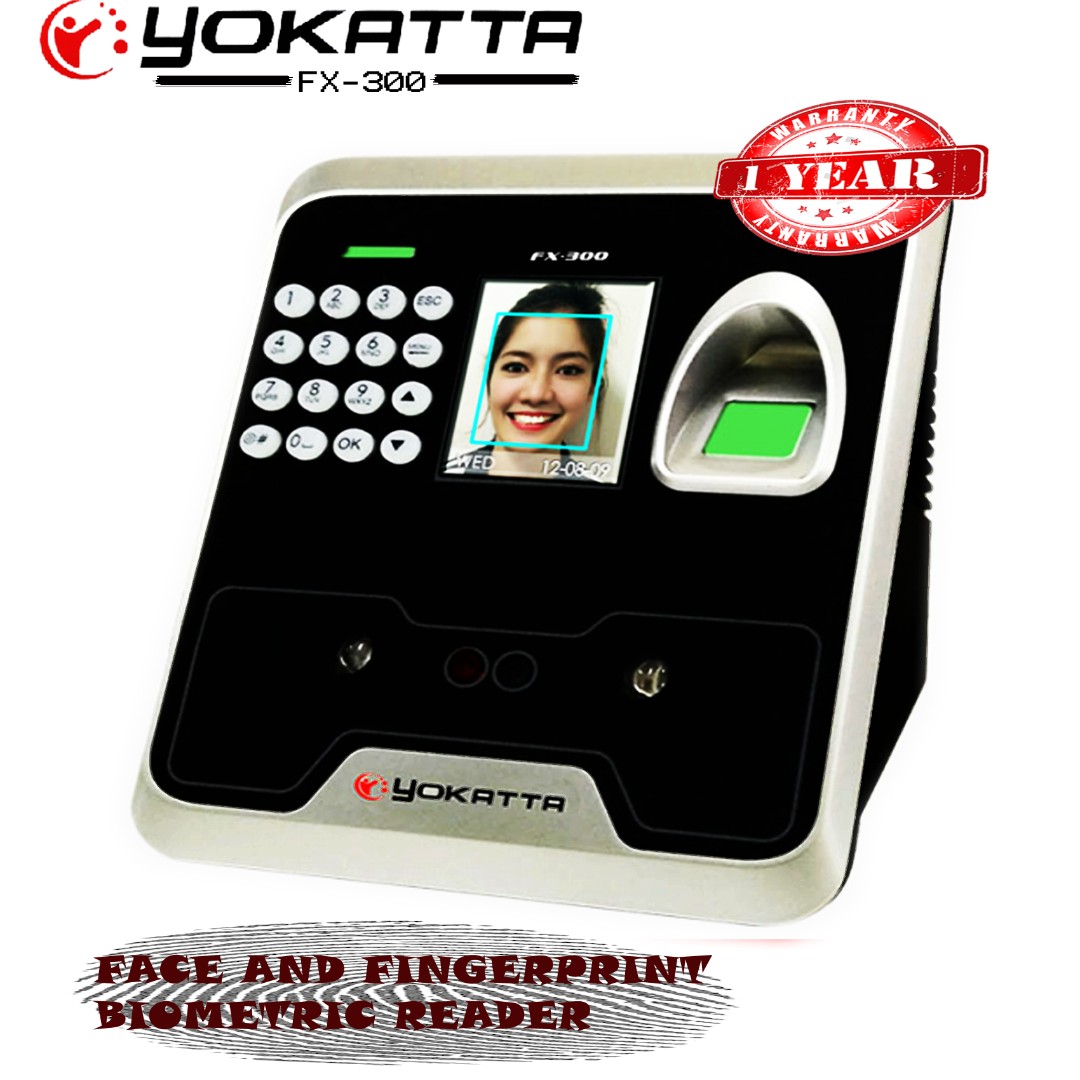 Yokatta fx300 time recorder finger scanner biometric, Audio, Voice ...