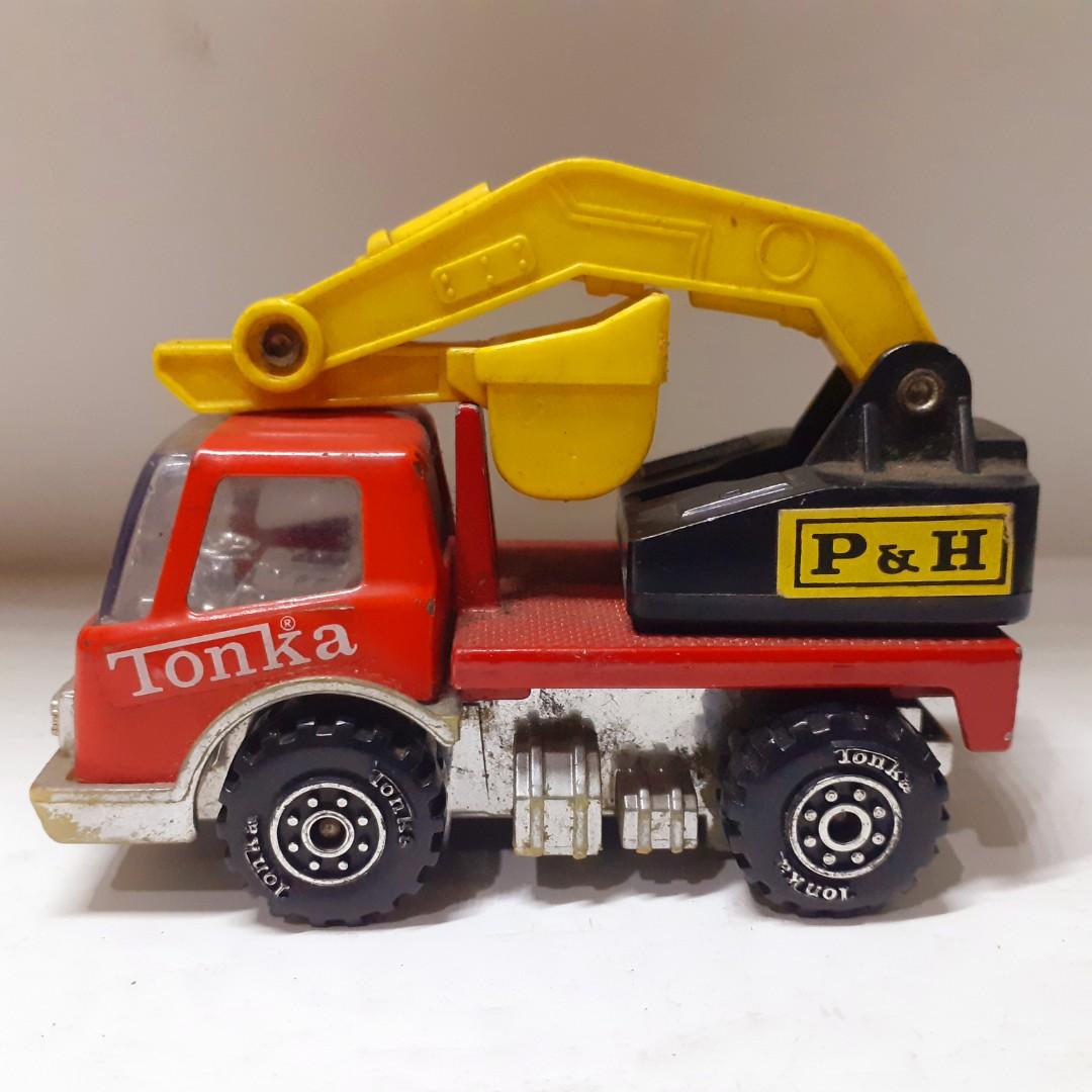 1970's TONKA MINI Backhoe Truck, Hobbies & Toys, Toys & Games on Carousell
