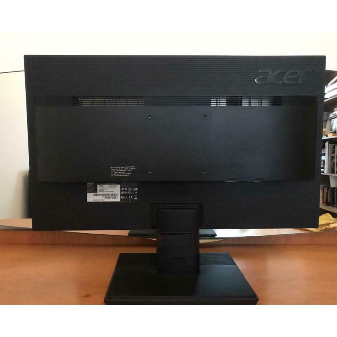 Acer V246HL 24" Flat Panel Widescreen LED LCD Monitor [available on Sep ...