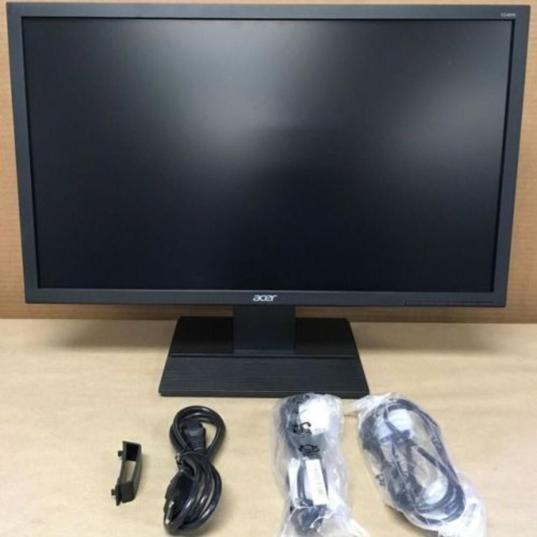 Acer V246HL 24" Flat Panel Widescreen LED LCD Monitor [available on Sep ...