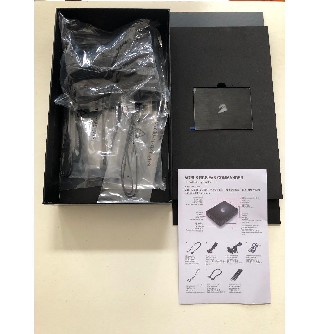 Aorus RGB Fan Commander 電腦機箱風扇集線器, 家庭電器, 轉插器及插頭 - Carousell
