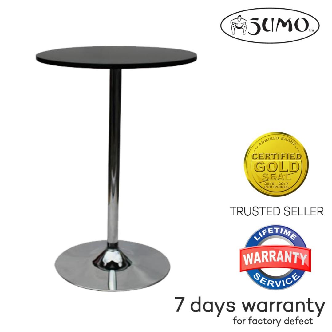 Sumo BTR-03 Bar Table, CAfe Table, Kitchen Table, Cocktail Table (Black ...