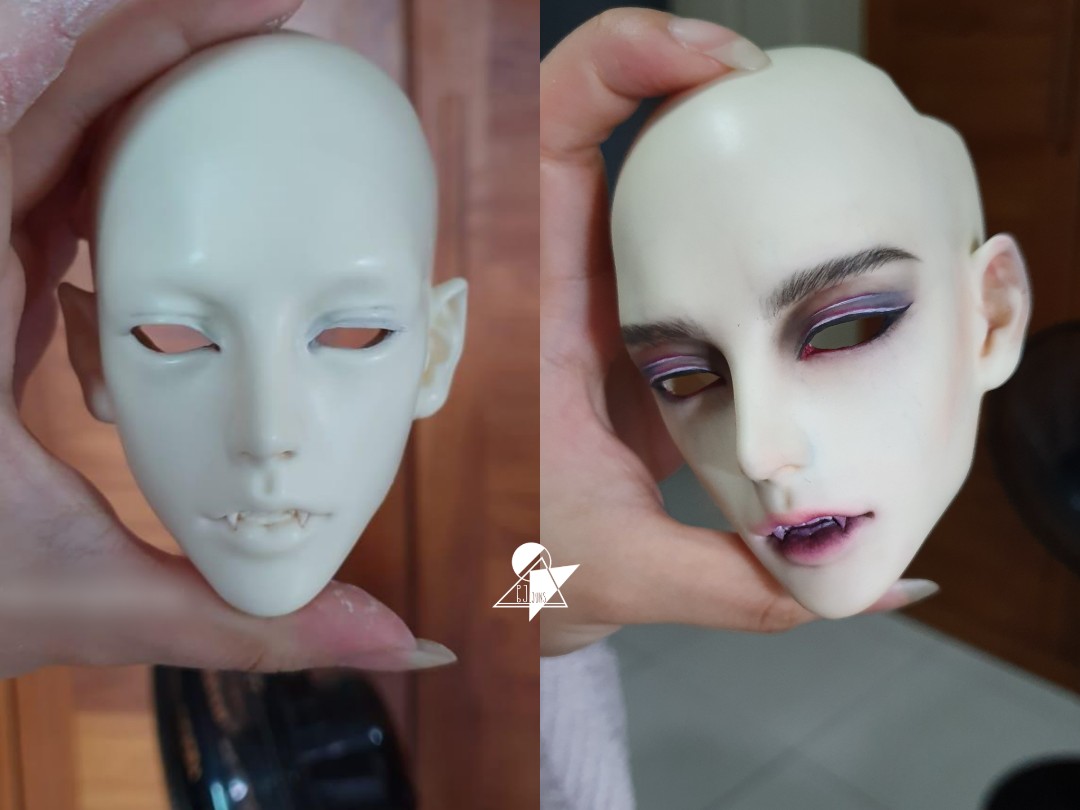 BJD faceups, Hobbies & Toys, Toys & Games on Carousell