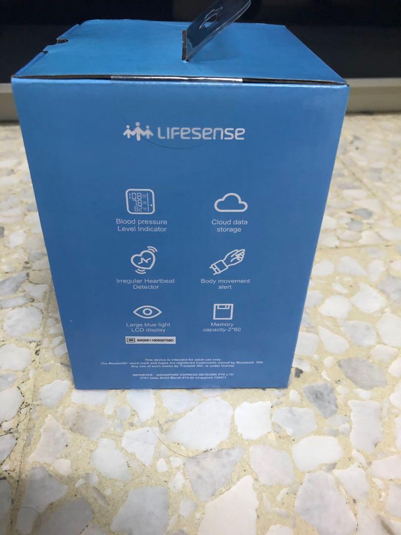 Blood Pressure Monitor (Lifesense) *New!!, Health & Nutrition, Health ...