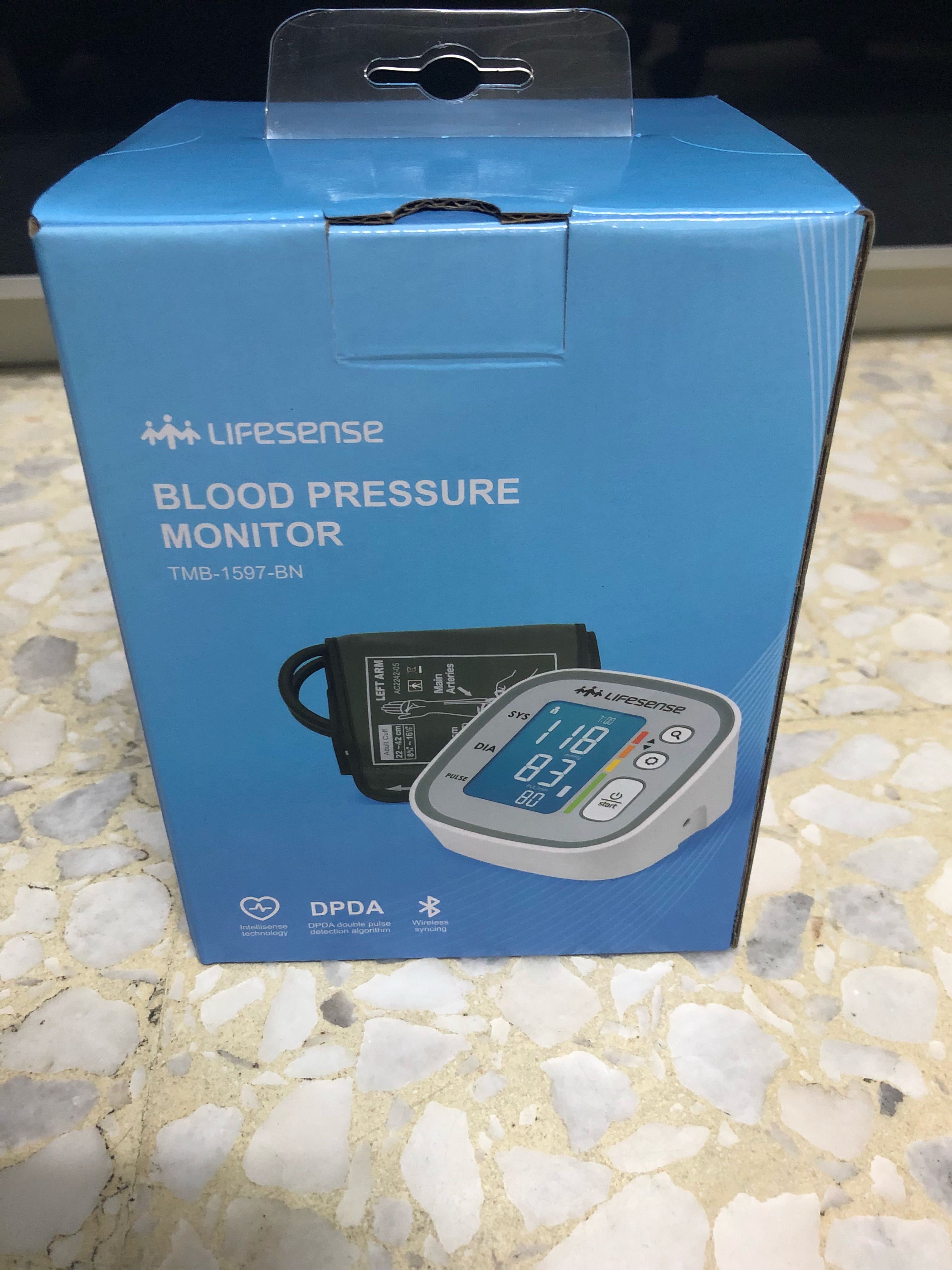 Blood Pressure Monitor (Lifesense) *New!!, Health & Nutrition, Health ...