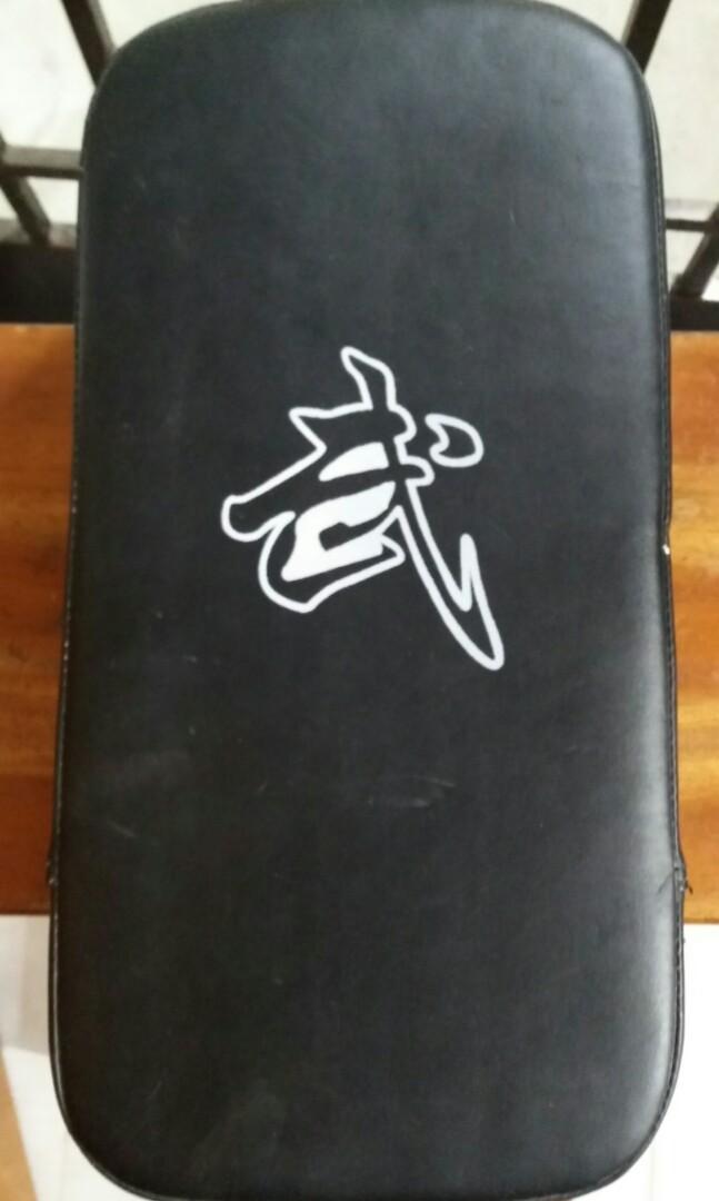 Boxing padding and Boing gloves, Sports Equipment, Sports & Games ...