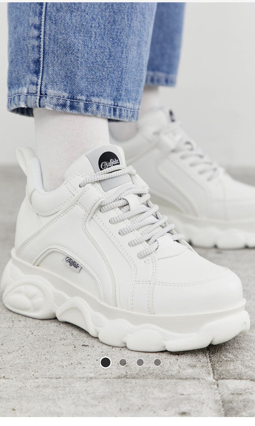 Buffalo corin low platform shoes / trainers , Women's Fashion, Footwear ...